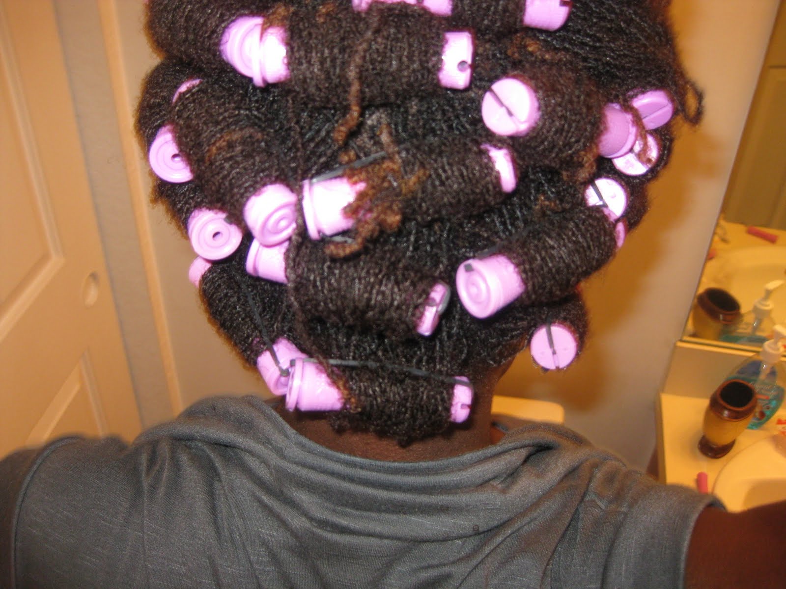 Kreyola's Journeys: How To: Perm Rods on Sisterlocks