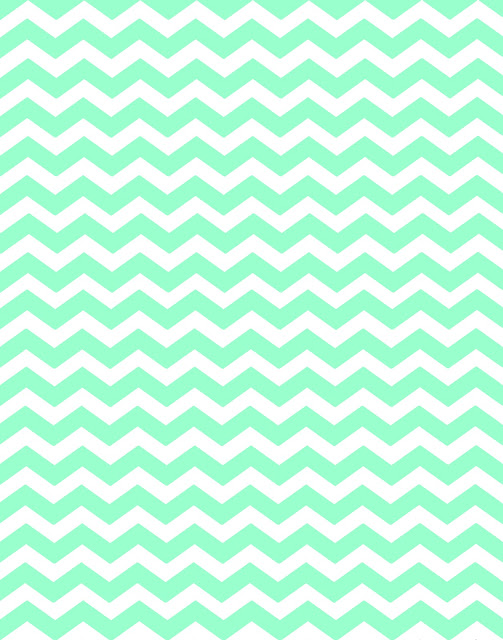 Minty Chevron Freebie Madness!