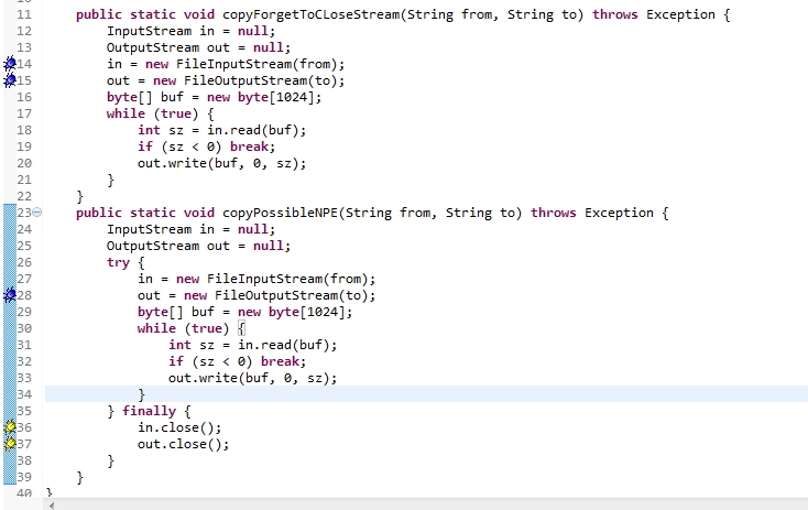 Programmer: Lifelong Learning: Use Eclipse Findbugs to Improve Code Quality