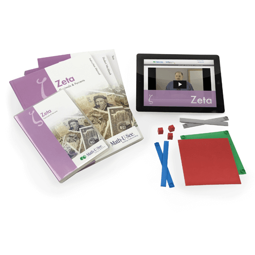 Purposeful Homemaking: Math-U-See Zeta Level Review