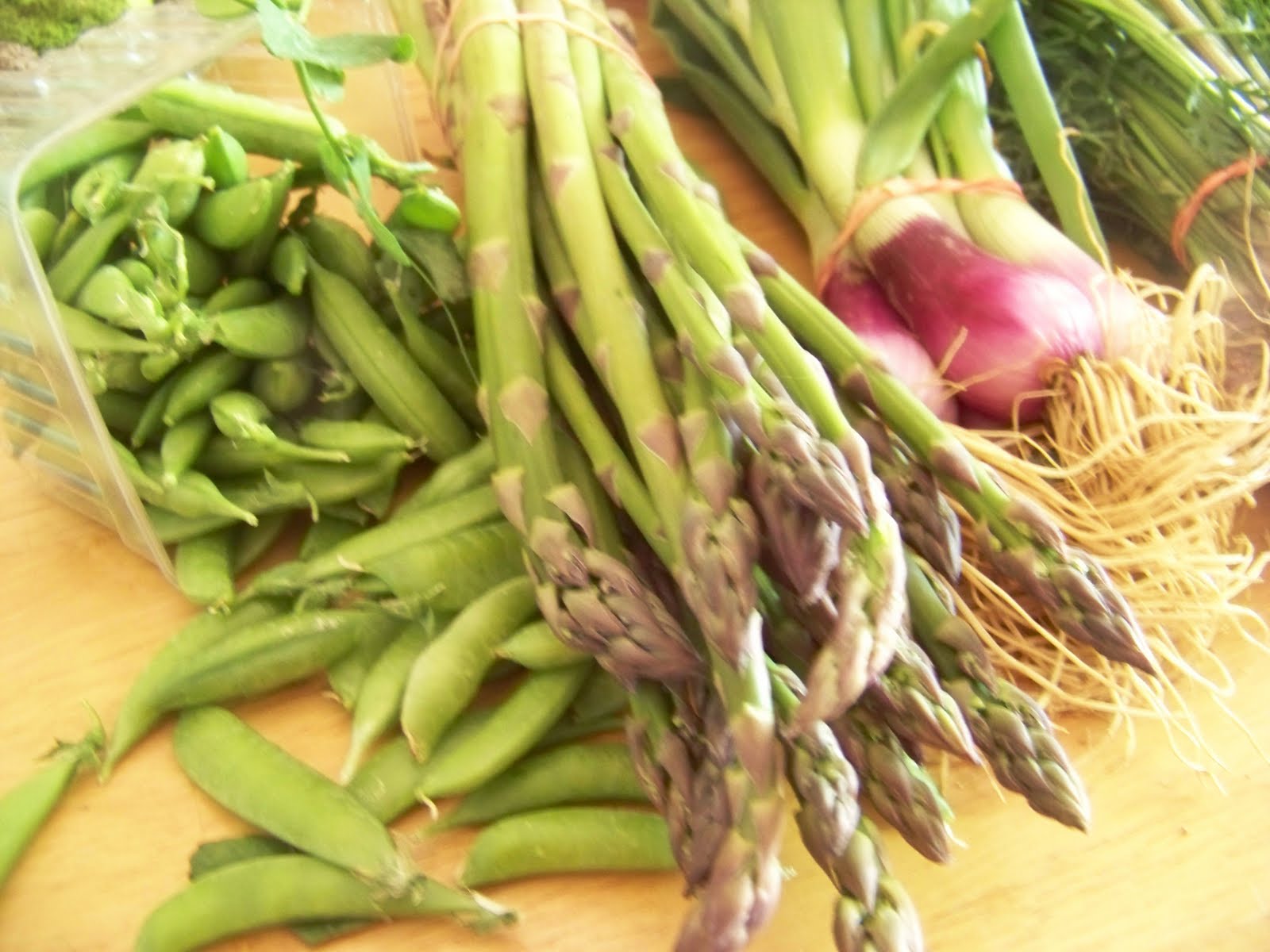 Tora's real food: Seduced by the first spring vegetables at the farmer ...