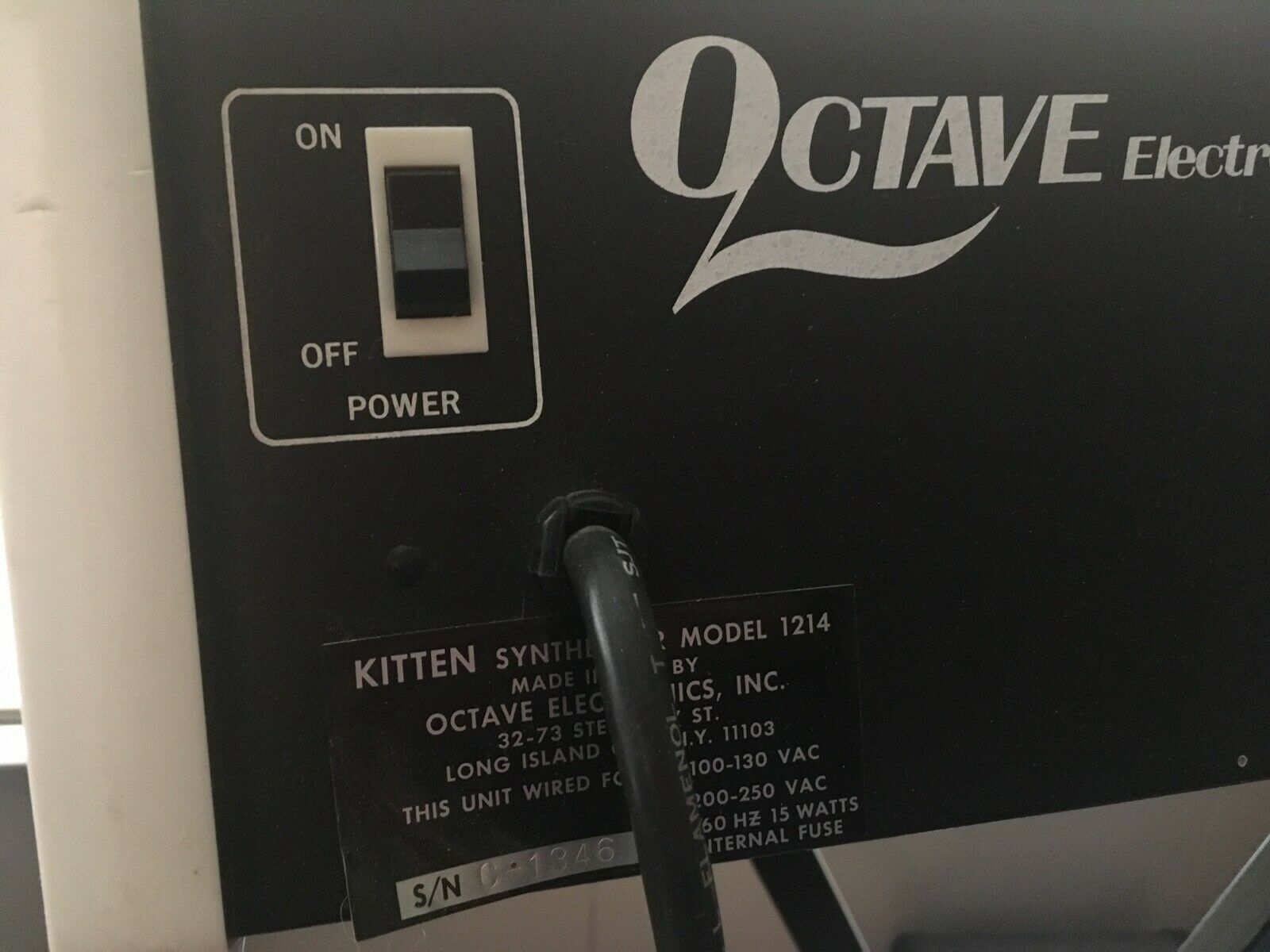 MATRIXSYNTH: Octave Electronics The Kitten SN C-1346