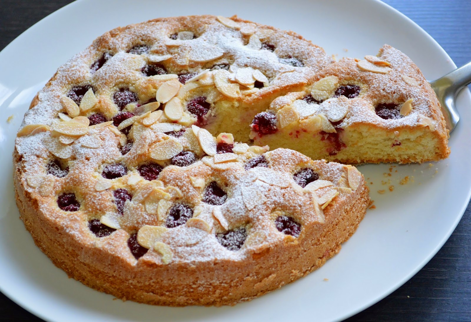 Kitchen Delights: The Perfect Raspberry and Almond Cake - Recipe
