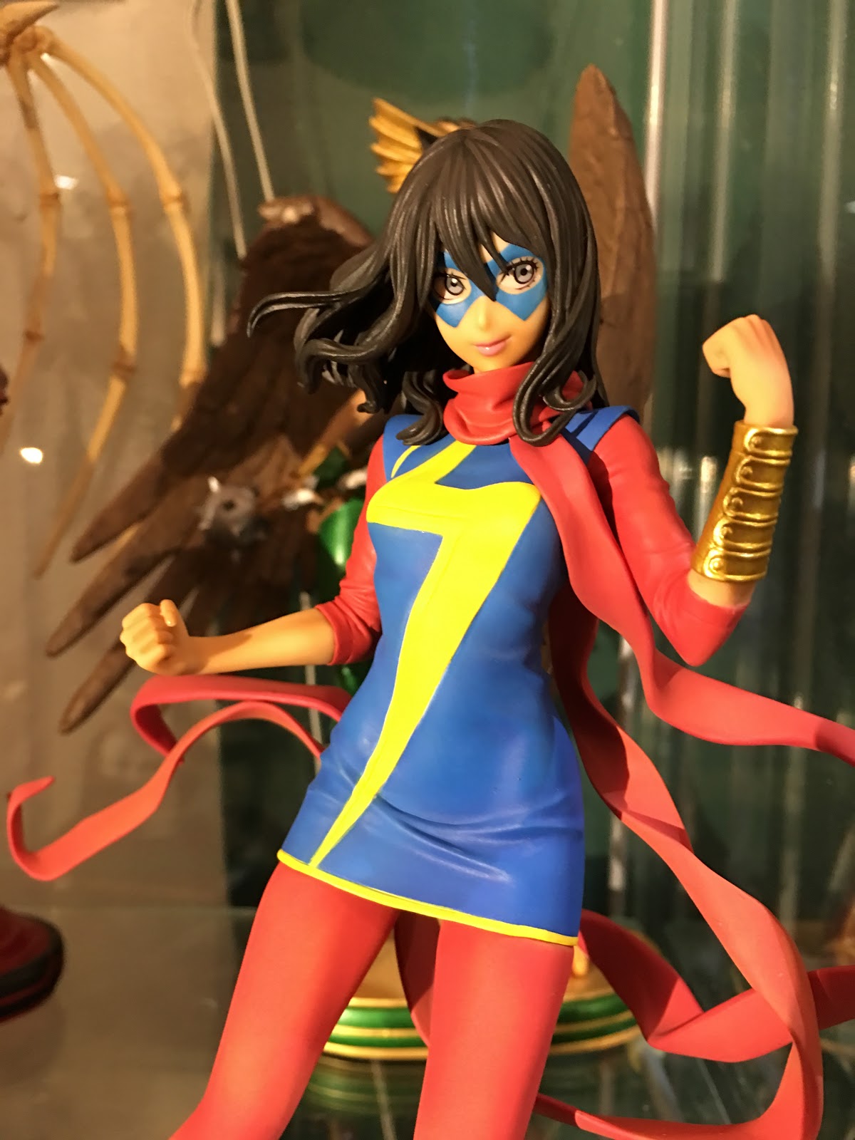 Statue and Figure Collection : Ms.Marvel Kamala Khan Bishoujo Statue