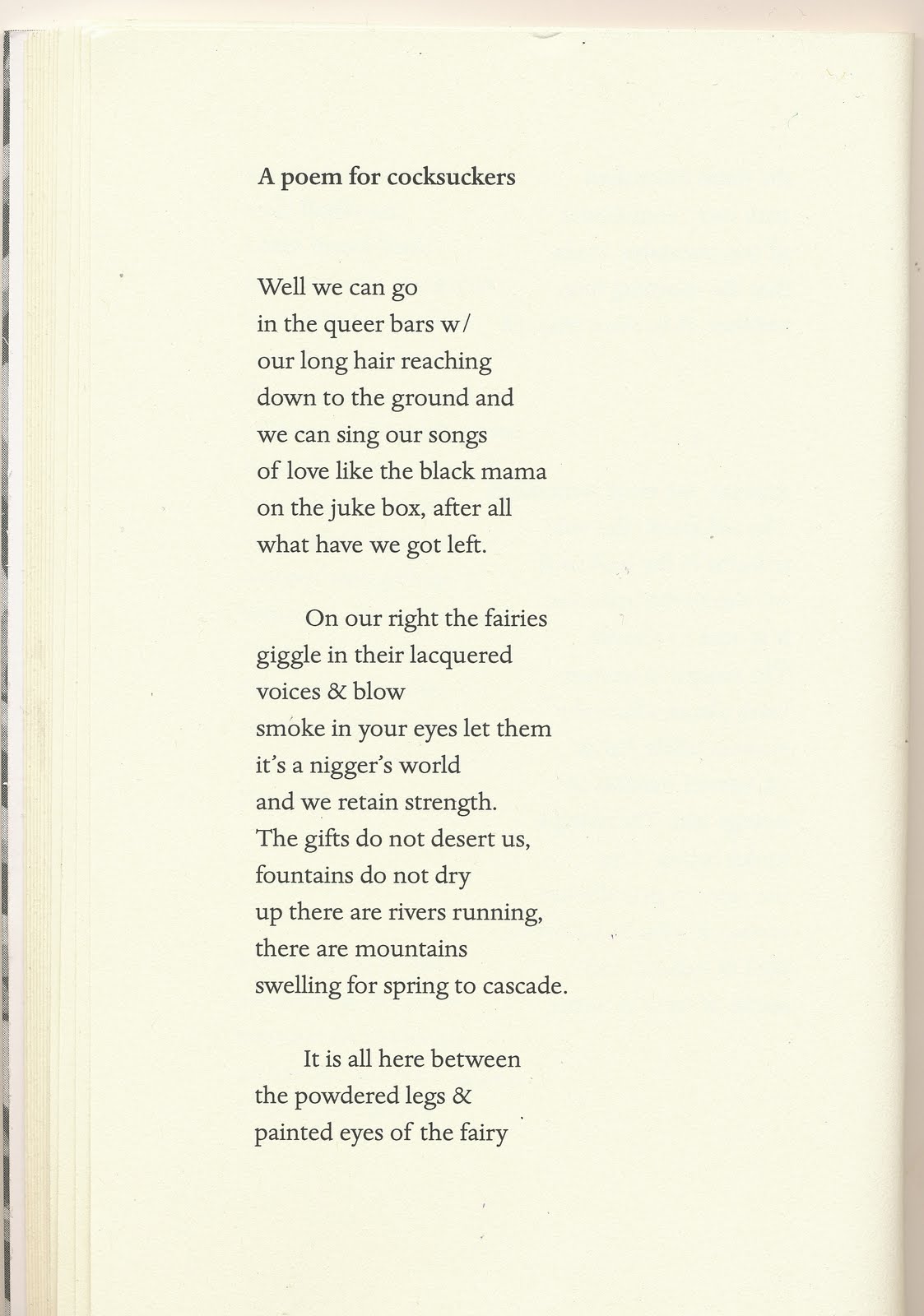 Queer Shoulders at the Wheel - Boston Review