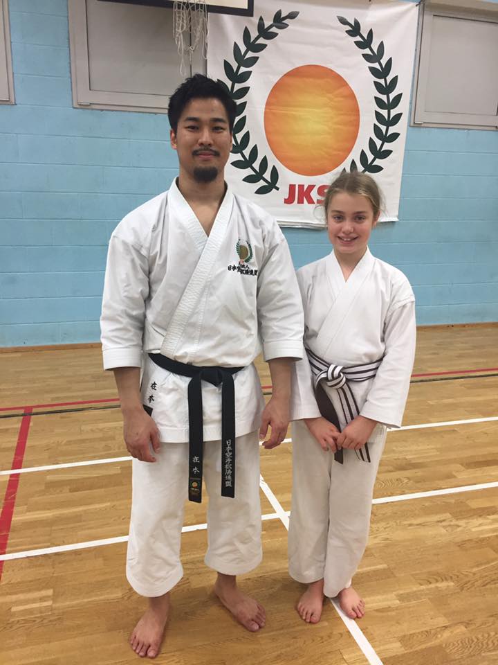 Selby Shotokan Karate Club Members: Leah Fielding