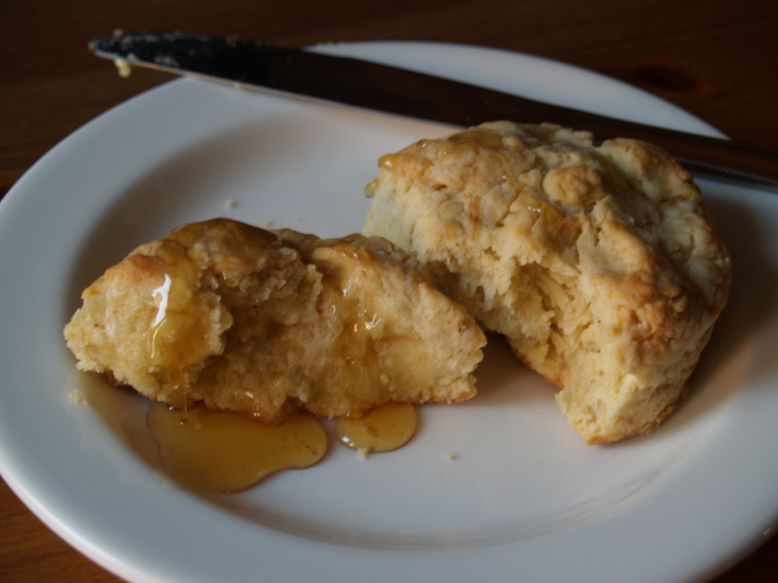 Persimmon and Peach: Buttermilk Scones