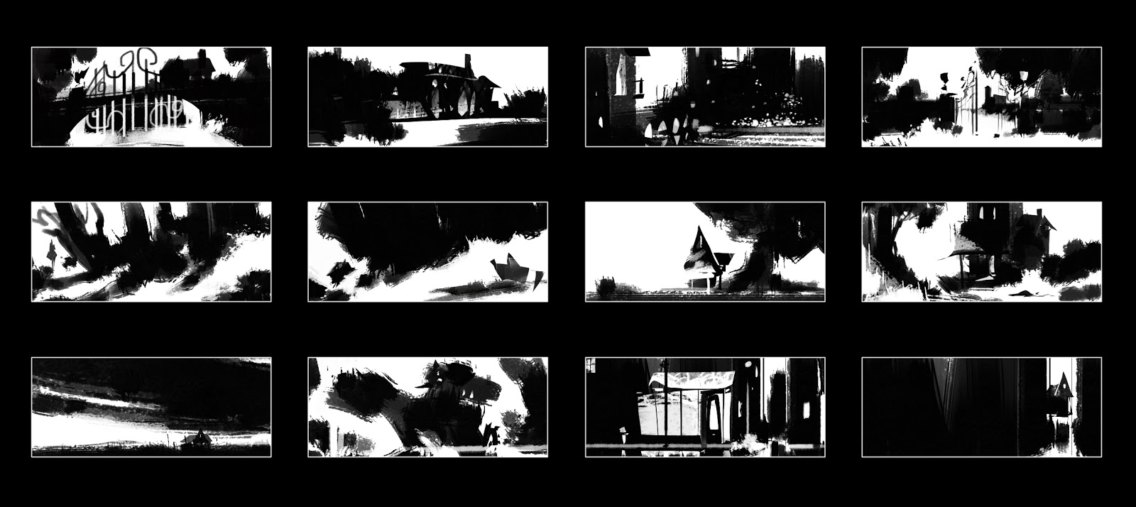 CHIRAG THAKAR ART: 2 value studies...