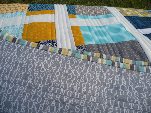 Grace and Favour: FRACTURED NINE PATCH -- A FINISH