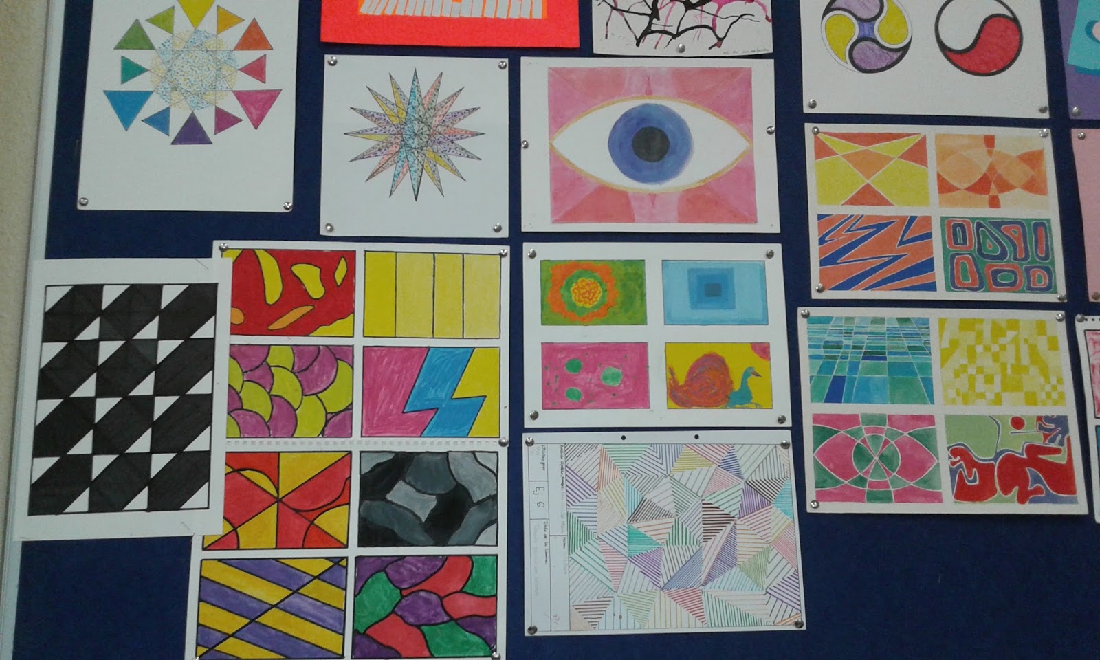 Plástica y Dibujo en el IES Alisal: octubre 2016