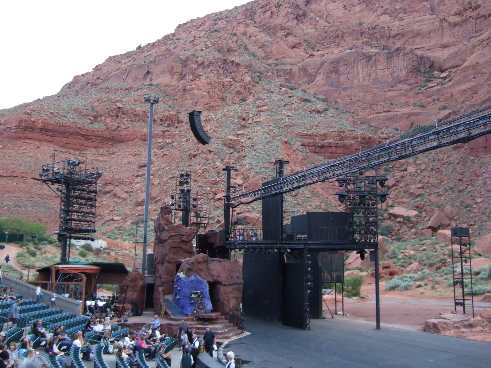 Tough is not enough: Tuacahn Amphitheatre, UT