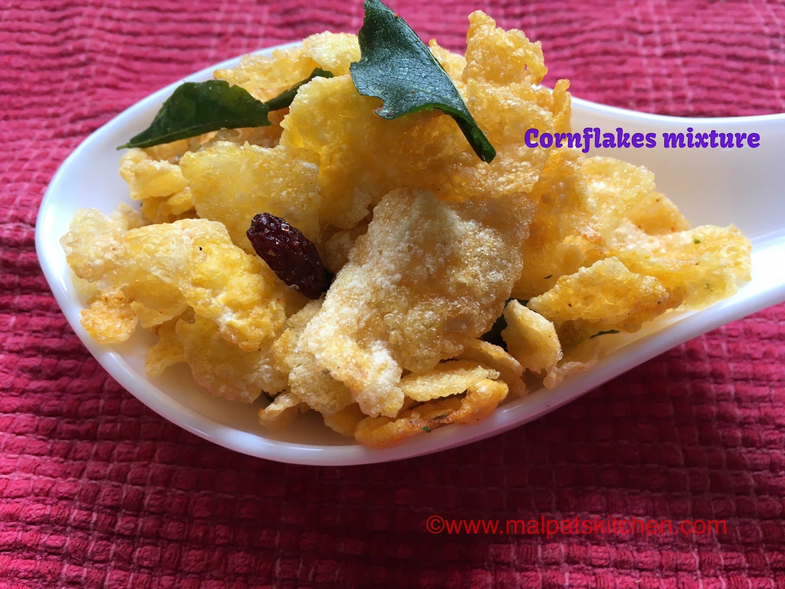 CORNFLAKES MIXTURE, how to make a sweet and spicy mixture out of corn ...