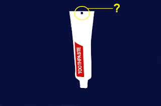 Why tooth paste has color mark
