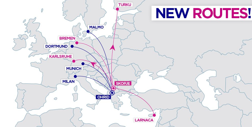 Wizz Air unveils Macedonia expansion
