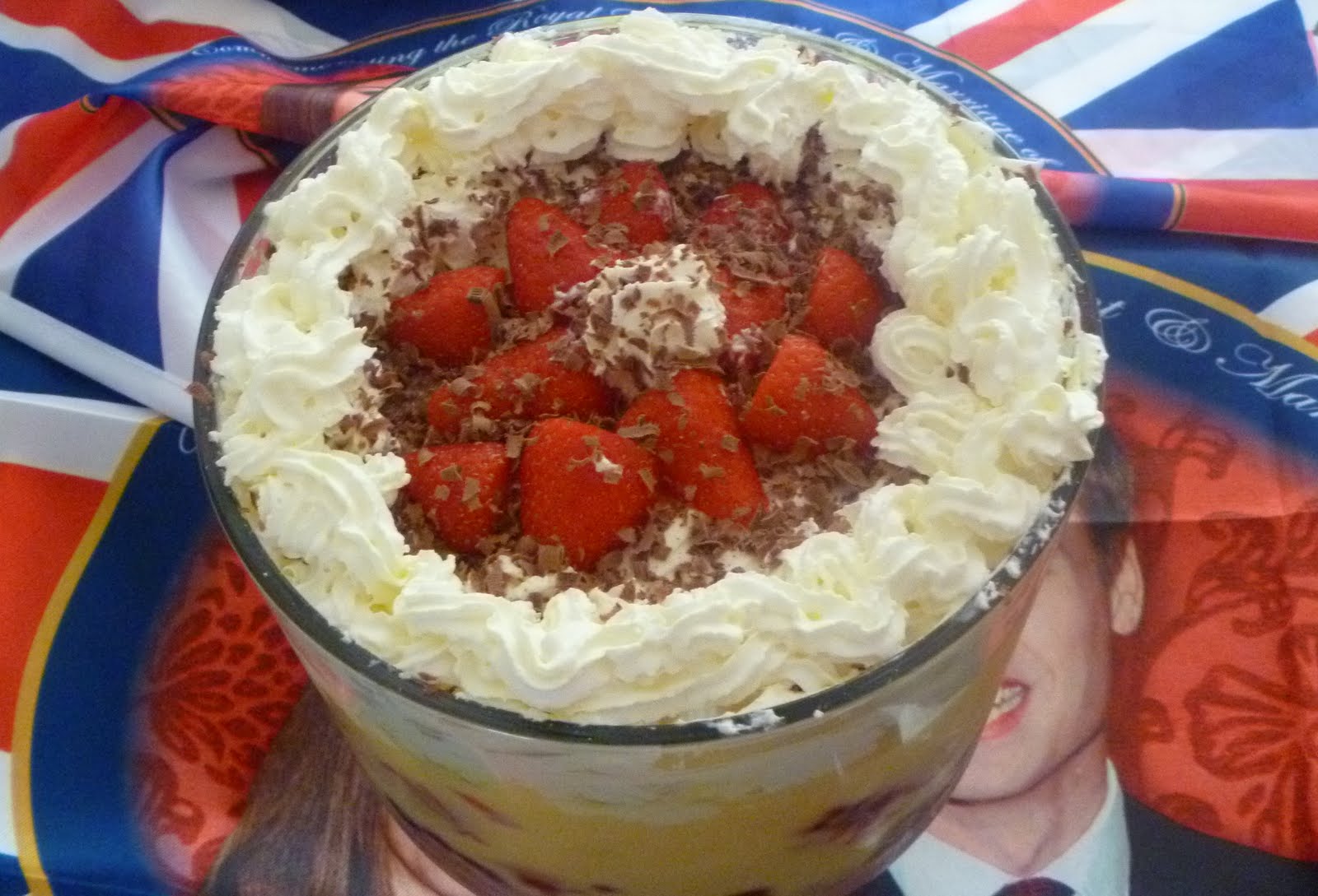 The Vegetarian Experience: My Royal Wedding British Trifle