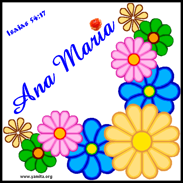 Significado de ana maria - Imagui