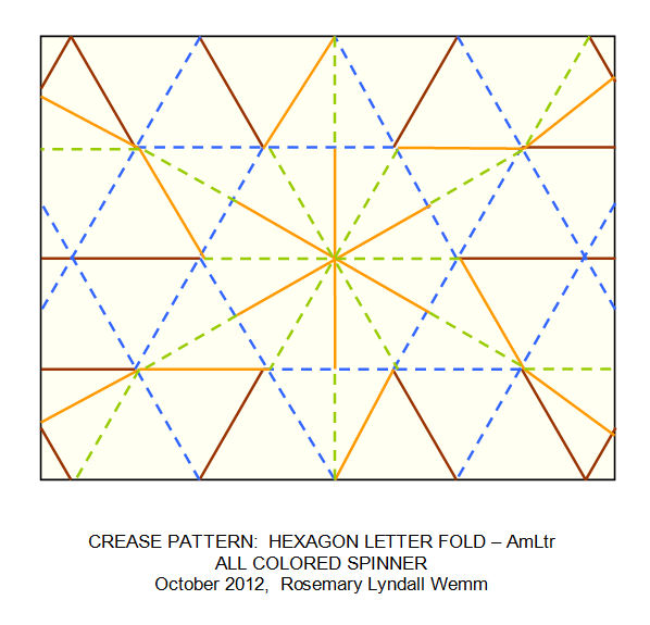 CREATIVE CREASINGS: HEXAGON LETTER FOLD