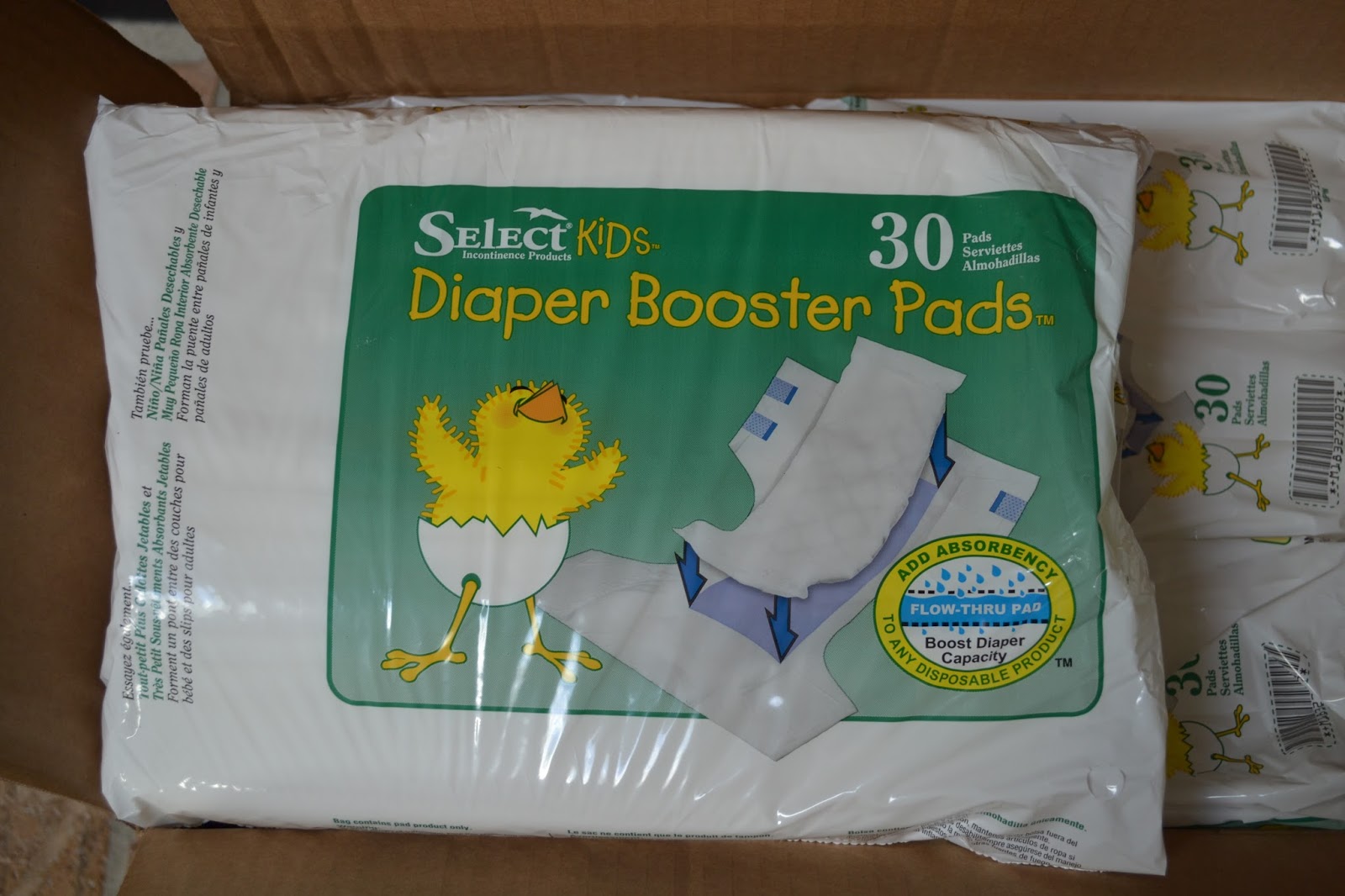 Grace to Infinity: Diaper Booster Pads