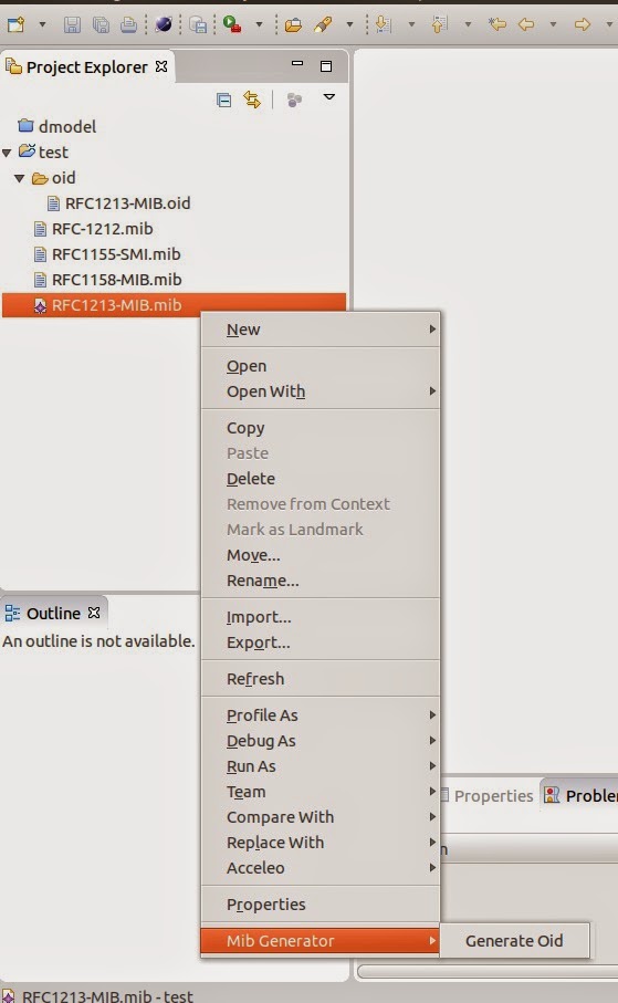 Working on DSL using Eclipse Xtext: Generate Oid list from Mib model