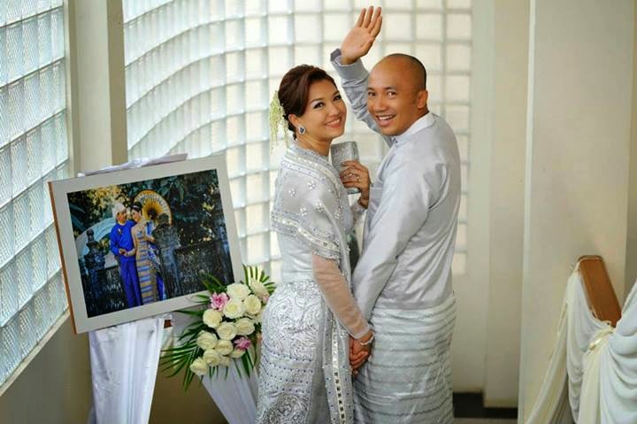 The happiest and joyful moment of Thet Mon Myint and her hubby on wedding day | VictoriaRud