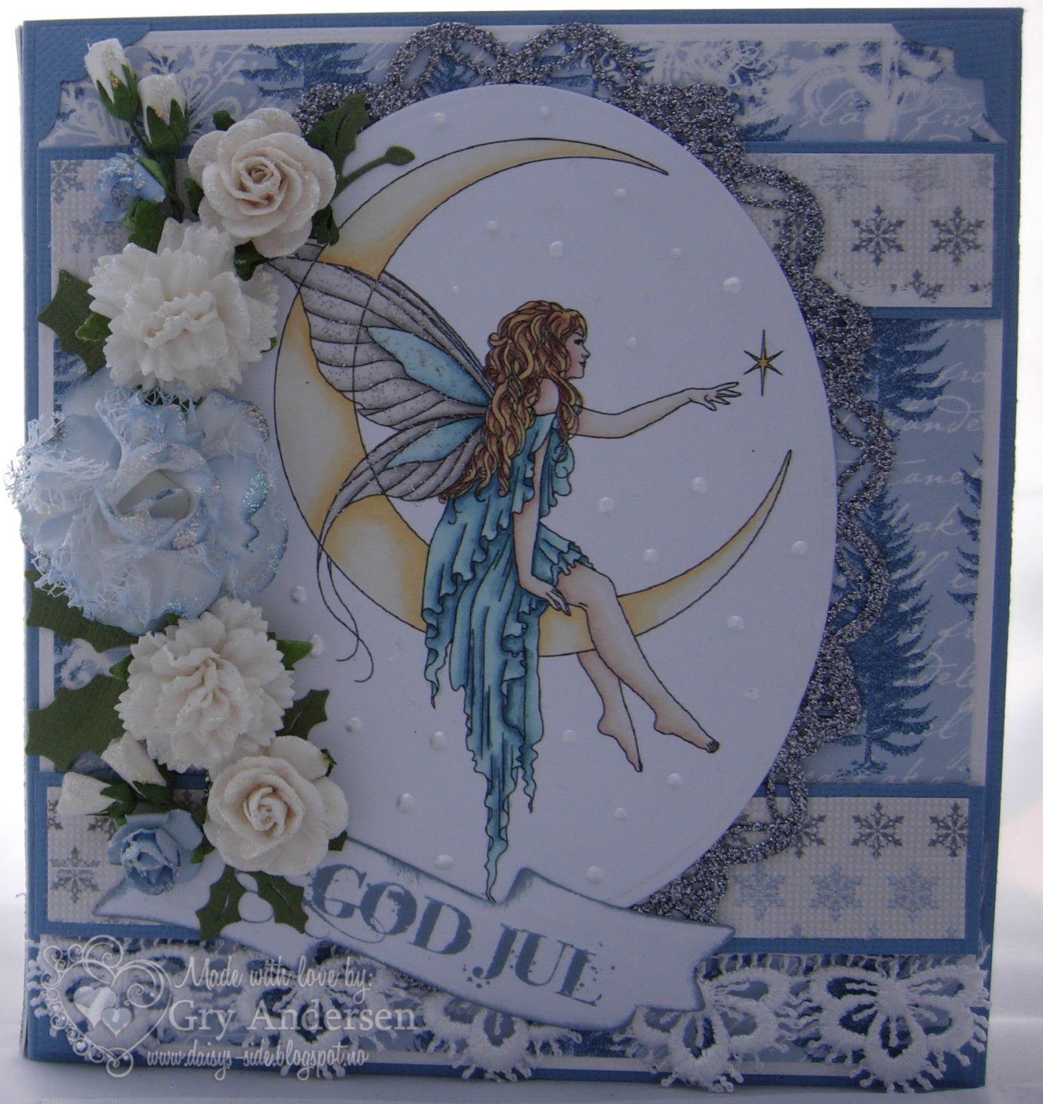 Sweet Pea Stamps: My first digi DT-card