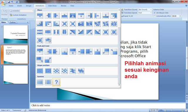 Cara Membuat Presentasi Menggunakan PowerPoint dengan Cepat - Recom Info