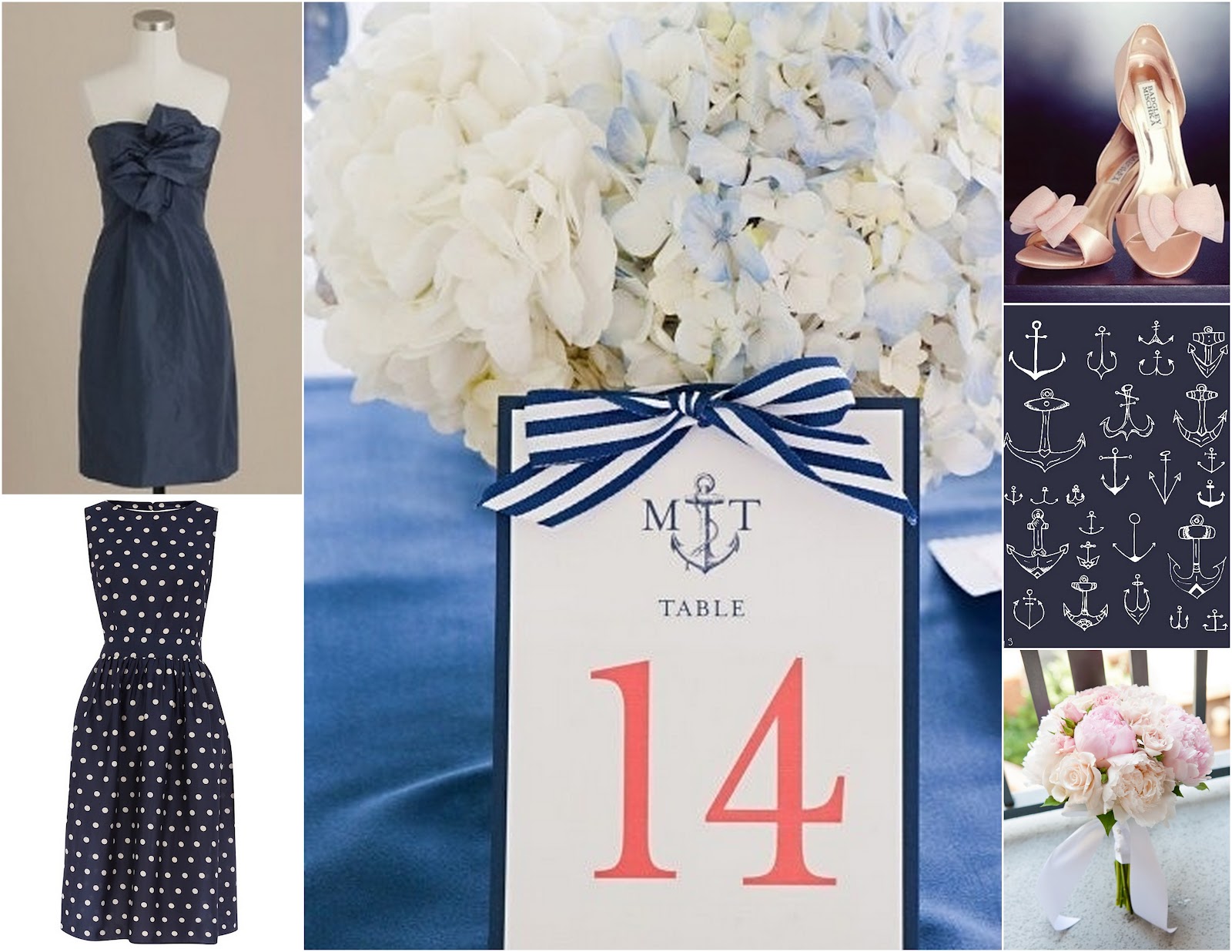 Blue Mason Jar Studio: {Inspiration Board} Nautical Theme