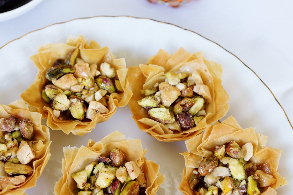 Mini Baklava Cups | Beela Bakes