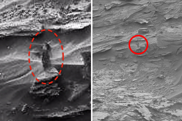 National Paranormal Association: Has a ghost been spotted on Mars