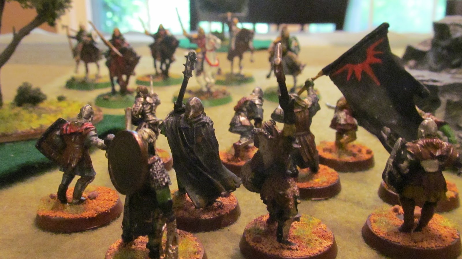Toy Soldiers and Dining Room Battles: I love Dragon Rampant