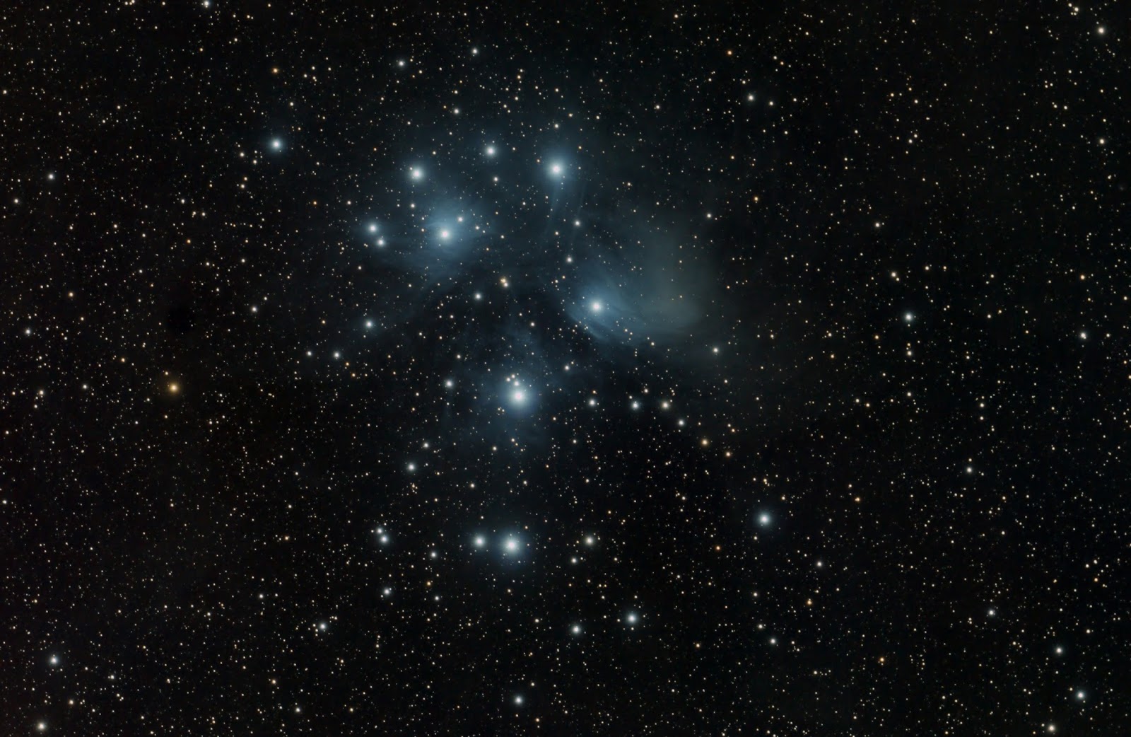 ALPHA CENTAURI ASTROFOTOGRAFIA: M45 - PLEYADES