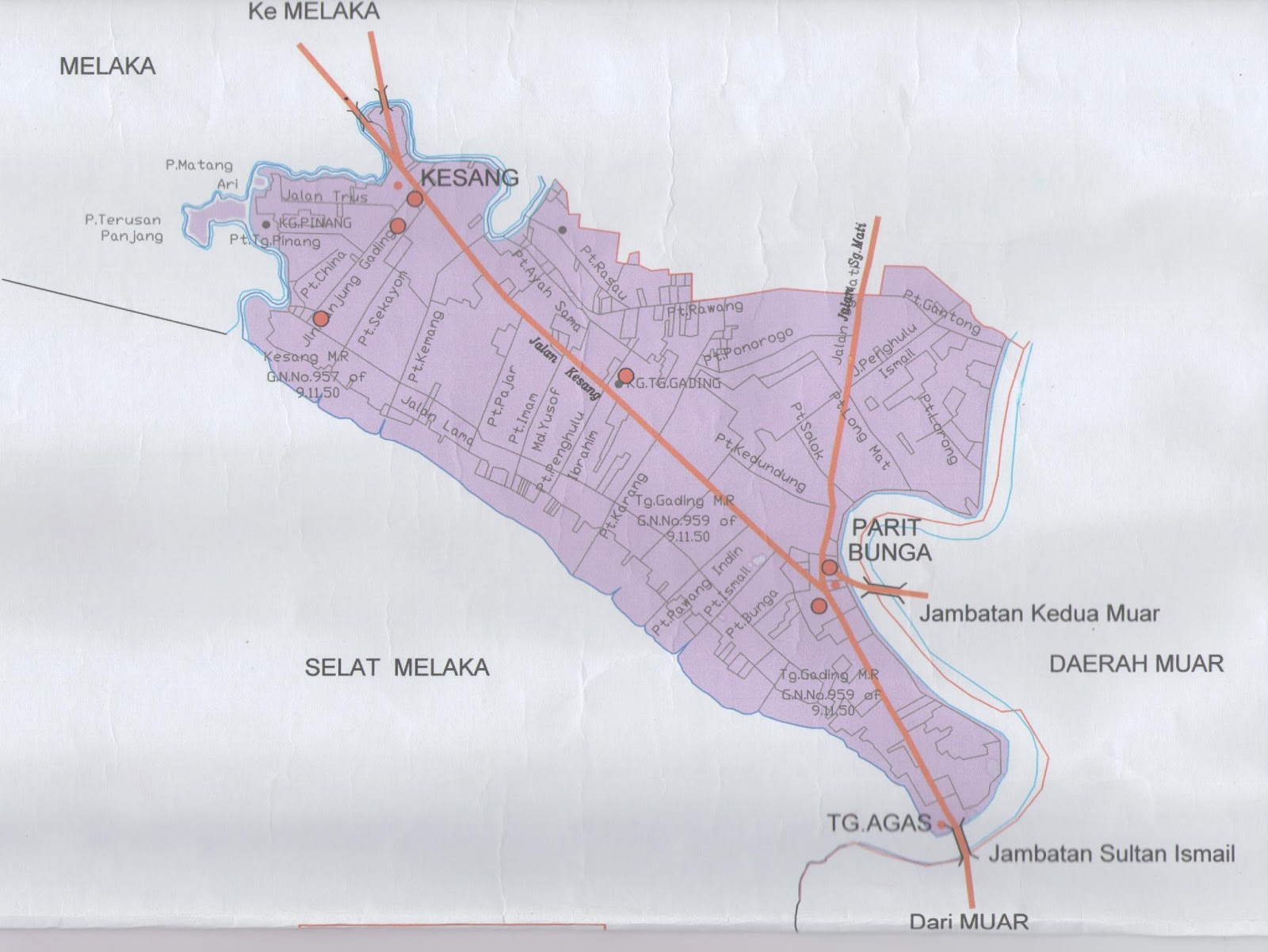 KOMUNITI 1 MALAYSIA MUKIM KESANG: SEJARAH KESANG
