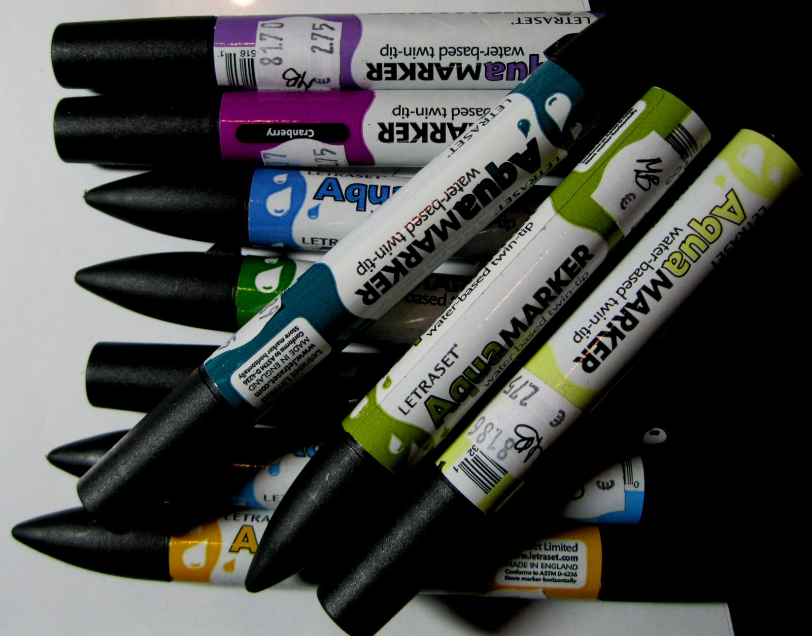 hobbystunter: Aquamarkers - uitleg