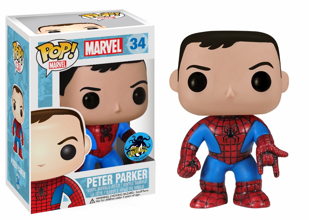 Collecting Toyz: Funko's Peter Parker POP! Vinyl Figure Comikaze Expo ...