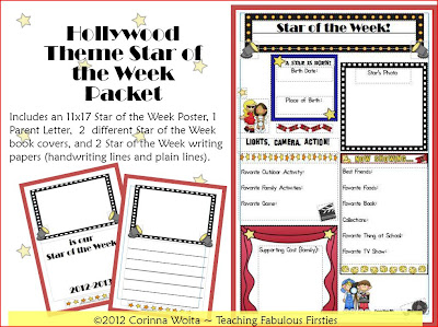 ♥Teaching Fabulous Firsties and 2nd Grade Smarties!♥: Hollywood Theme ...