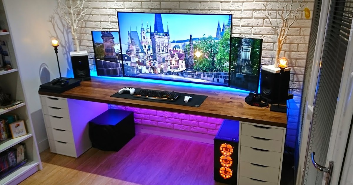 Jasa Custom Meja Gaming Komputer | Custom Furniture Jogja