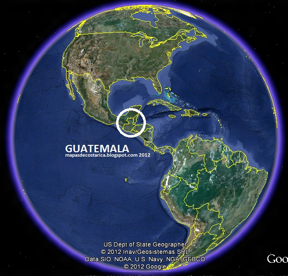 MAPAS DE: GUATEMALA