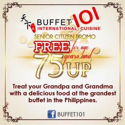 Buffet 101: Senior Citizen Promo!
