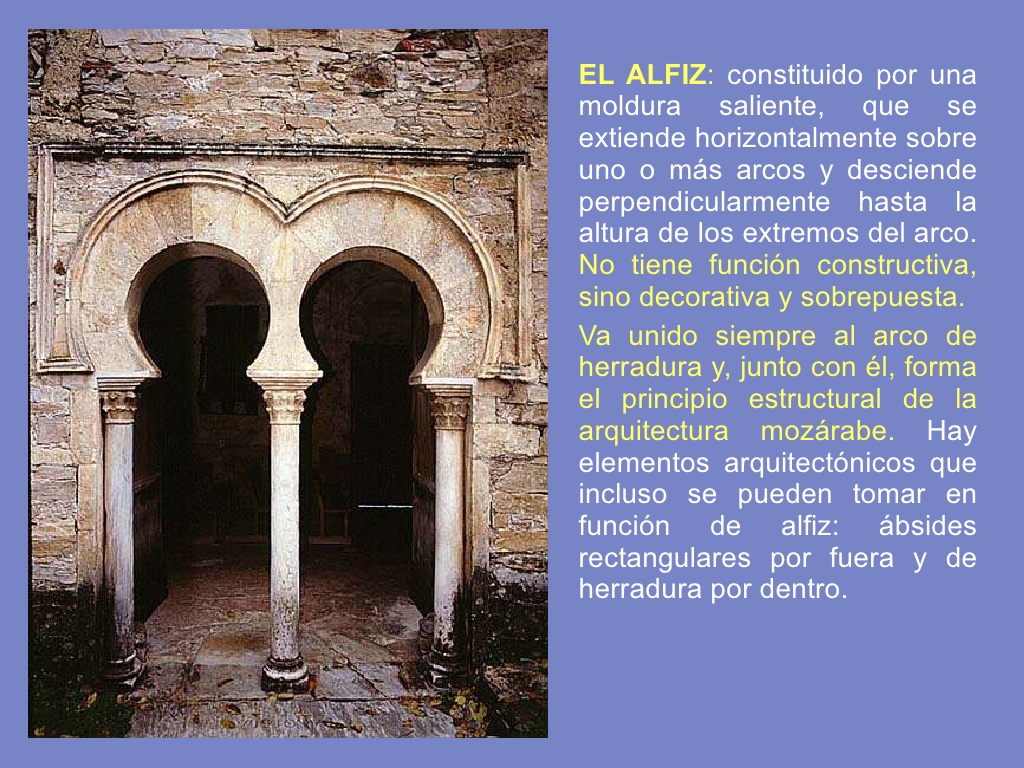 Baúl del Arte: LA ARQUITECTURA MOZÁRABE