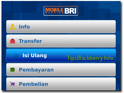 Blog Mas Ogik: Download Aplikasi Resmi BRI SMS Banking untuk Blackberry
