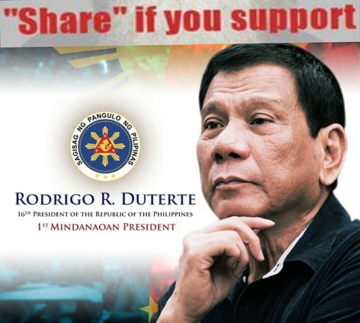 Share This Post If You Support President Rodrigo Duterte With A Passing ...