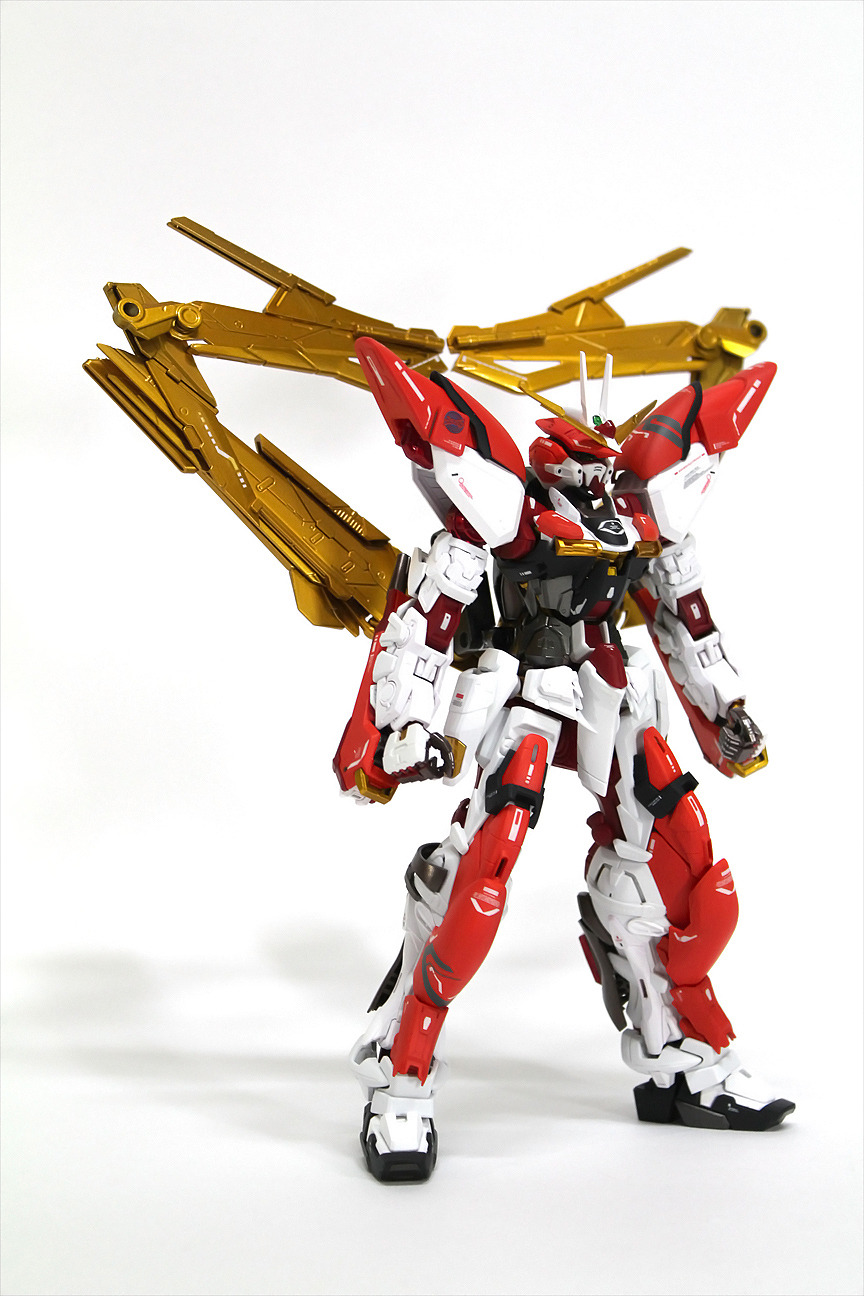 GUNDAM GUY: MG 1/100 Turn Delta Astray - Custom Build w/ LED