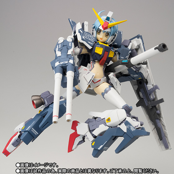 Gundam Family: Tamashii Web Shop Exclusive : Armor Girl Project (AGP) MS Girl Gundam Mk-II [A.E ...