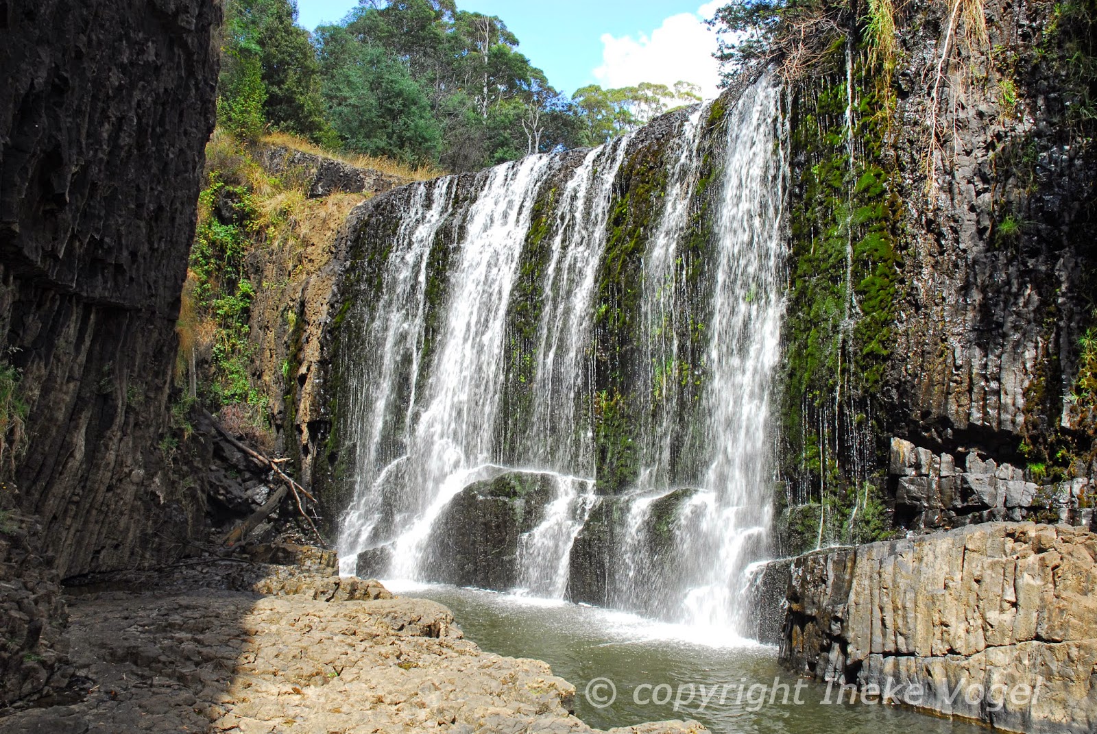 Australian waterfalls: Guide Falls - Tasmania