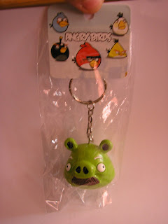 Penangfleamarket: Angry Birds : Pig Keychains