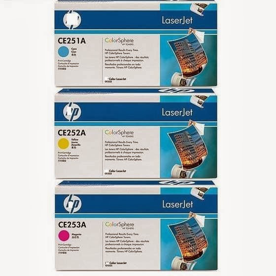 SUPPLIER STATIONERY, ALAT TULIS KANTOR : TONER HP 250A ; 251A ; 252A ; 253A