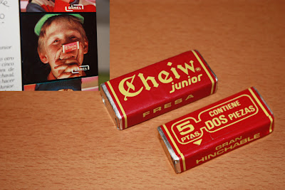EL KIOSKO DE AKELA: LOS CHICLES CHEIW AÑOS SETENTA