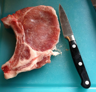 Apple & Cornbread Stuffed Pork Chops - Family Balance Sheet