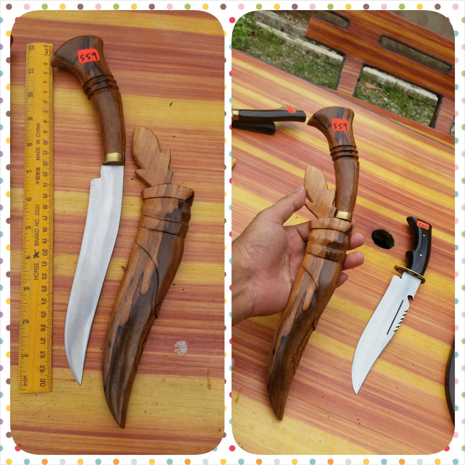 Parang Online: Pisau lapah / siang @ potong daging (556 - 560)sold out