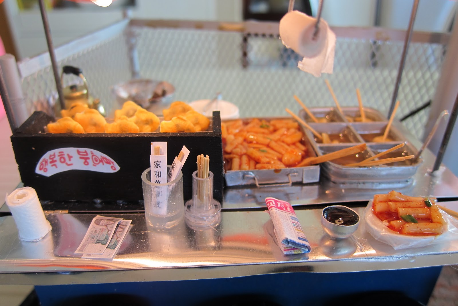 The Constant Crafter: My Miniature Korean Pojangmacha (Street Food Cart)